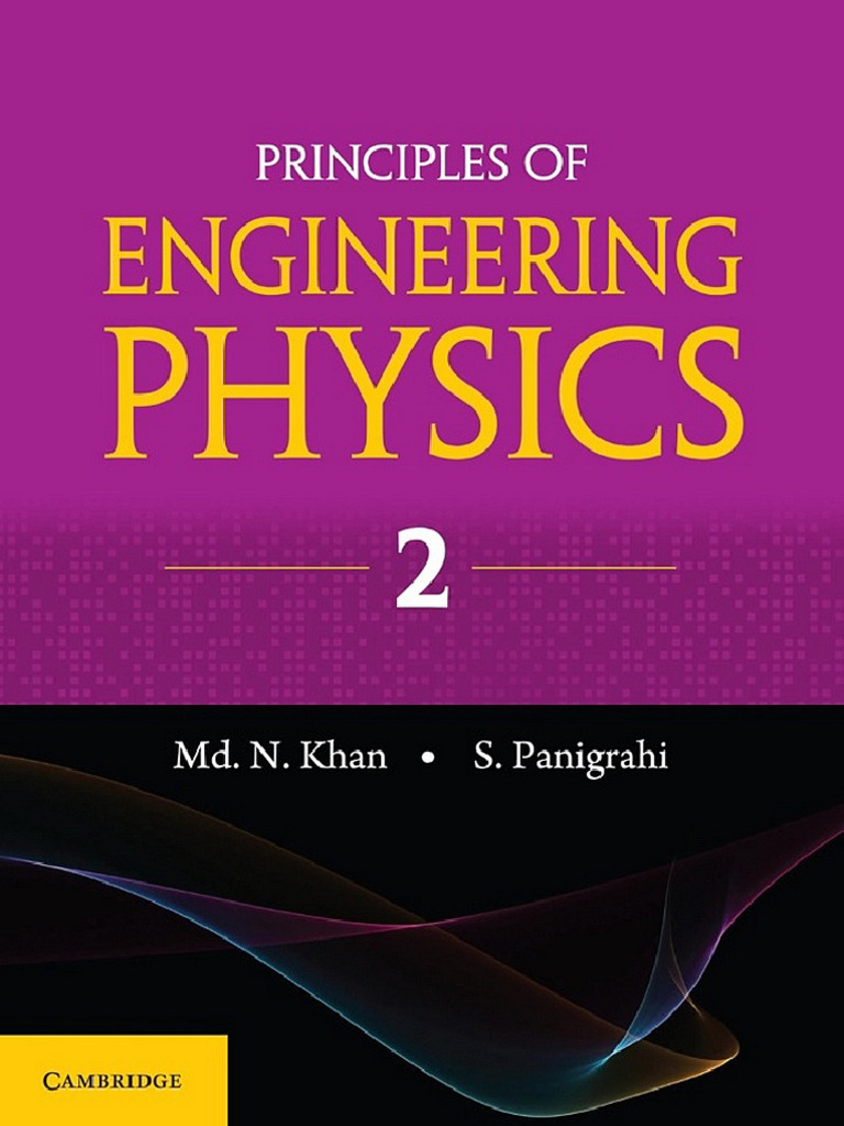 Md Nazoor Khan, Simanchala Panigrahi - Principles of Engineering Physics 2-Cambridge University ...