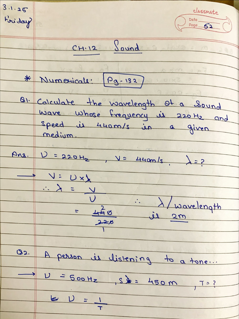 Sound Numerical | PDF