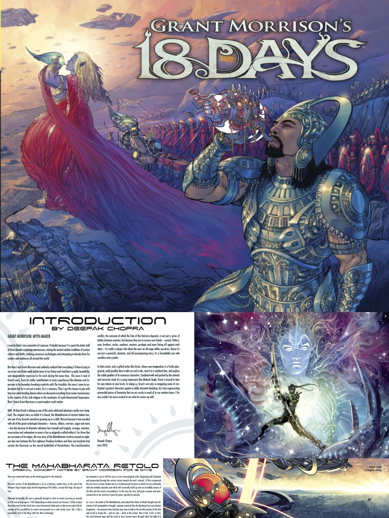 Grant Morrison's 18 Days Hardcover Preview | PDF