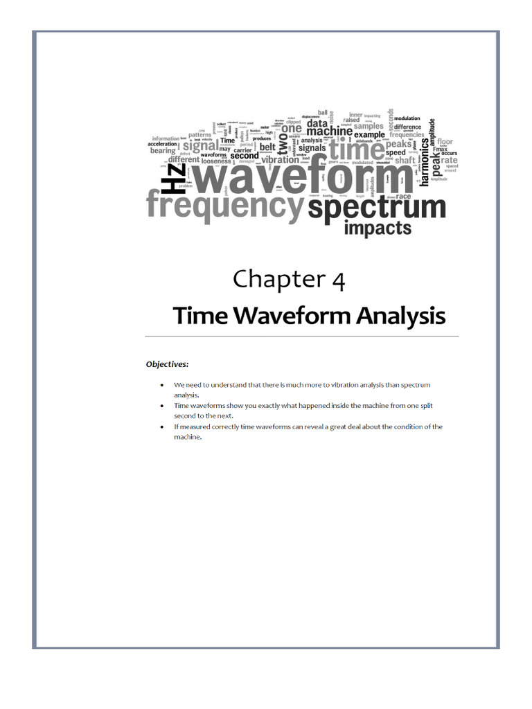 Time Waveform Analysis | PDF