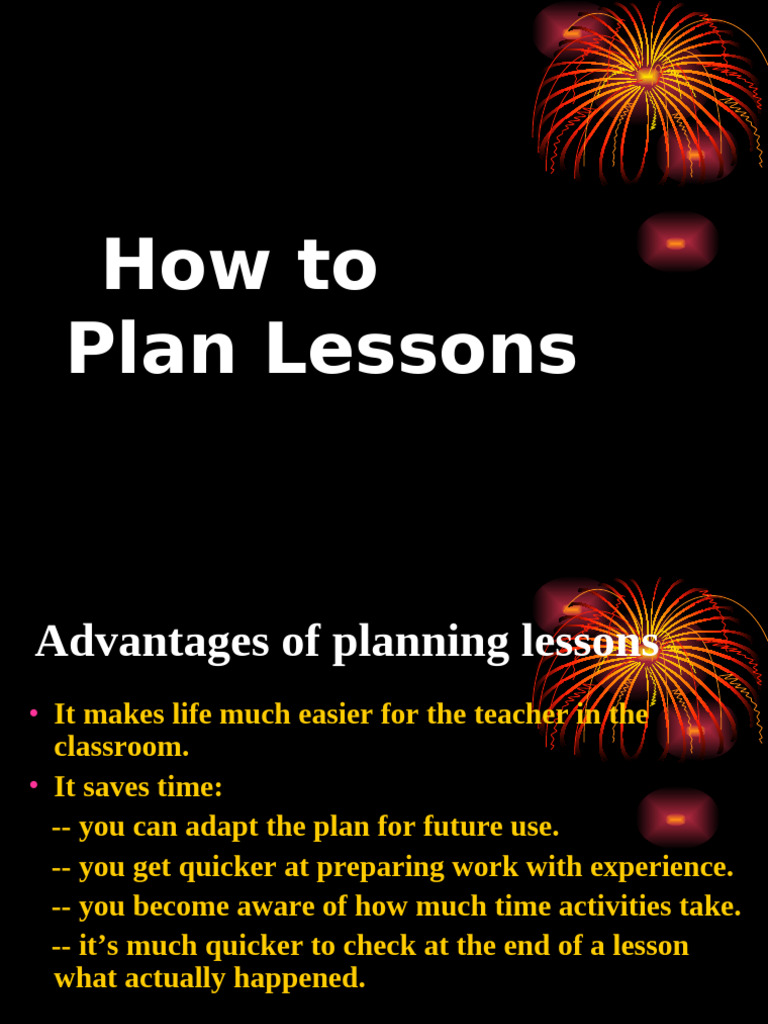 Effective Lesson Planning Guide | PDF | Teachers | Educational Assessment