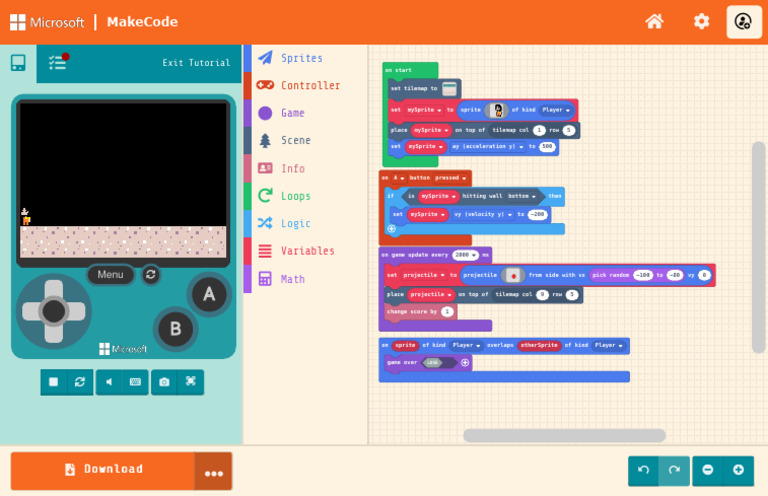Microsoft MakeCode Arcade | PDF