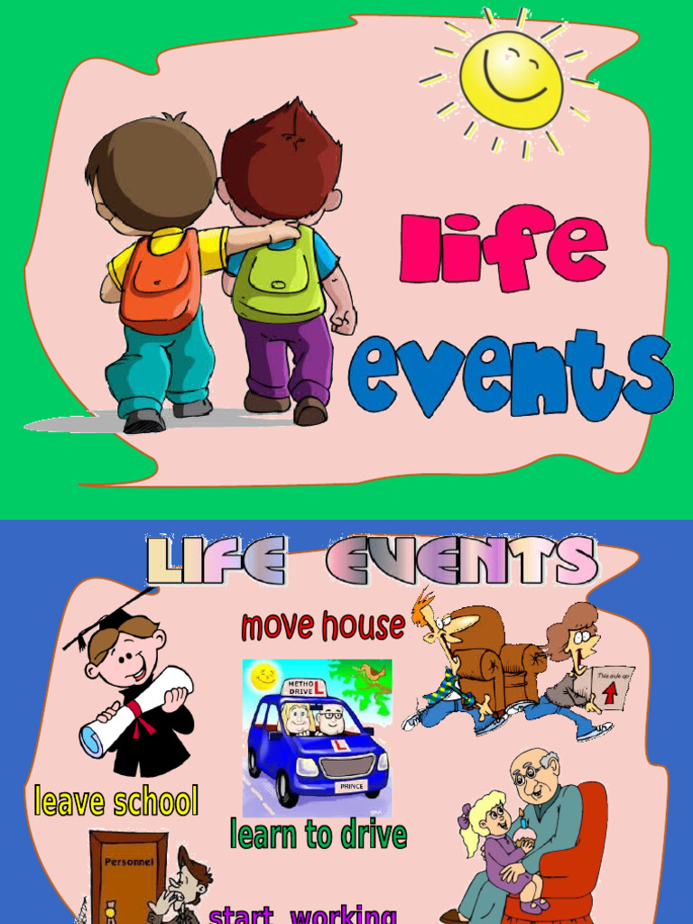 Life Events Flashcards - 128909 | PDF