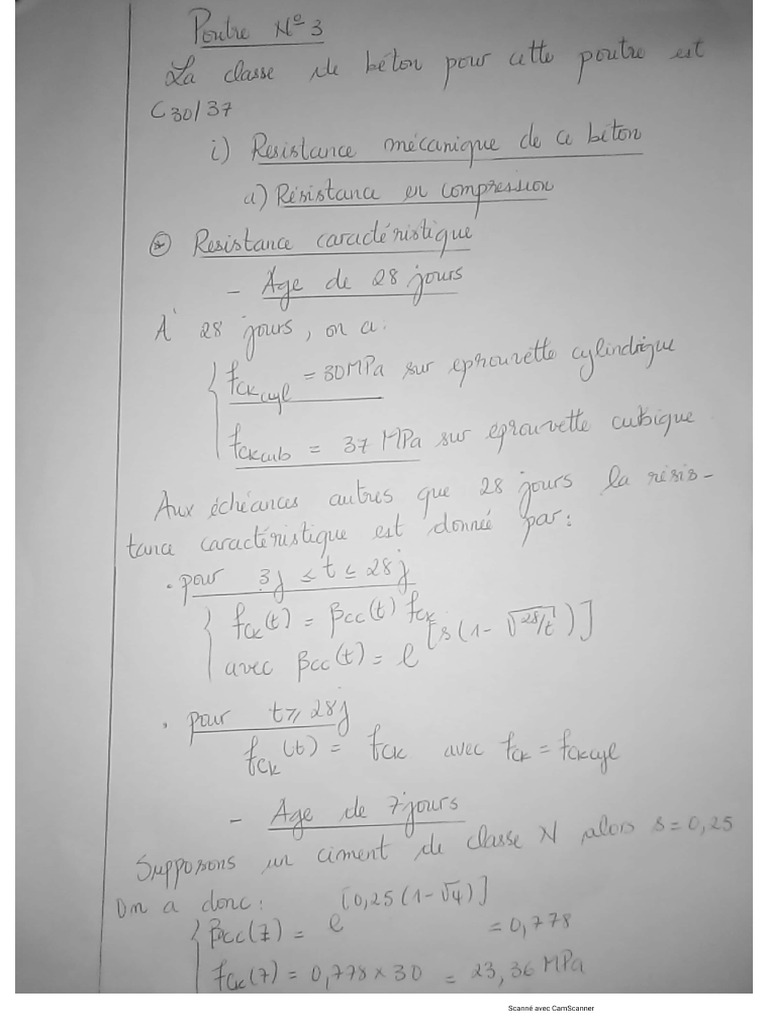 Poutre 3 Partie 1 AAB | PDF