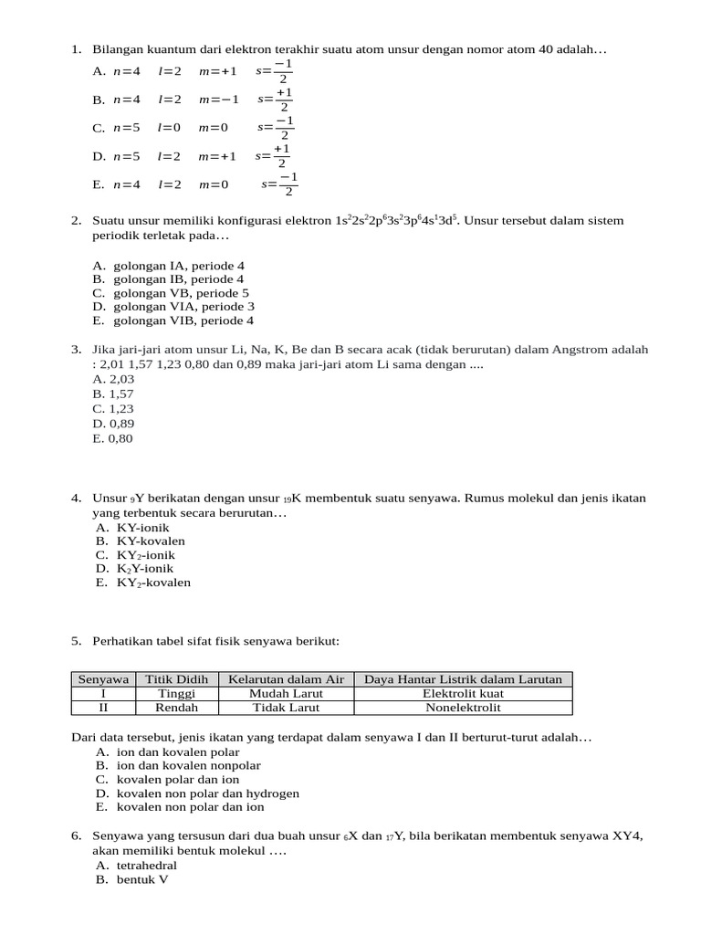 Soal PSAJ 2024 | PDF