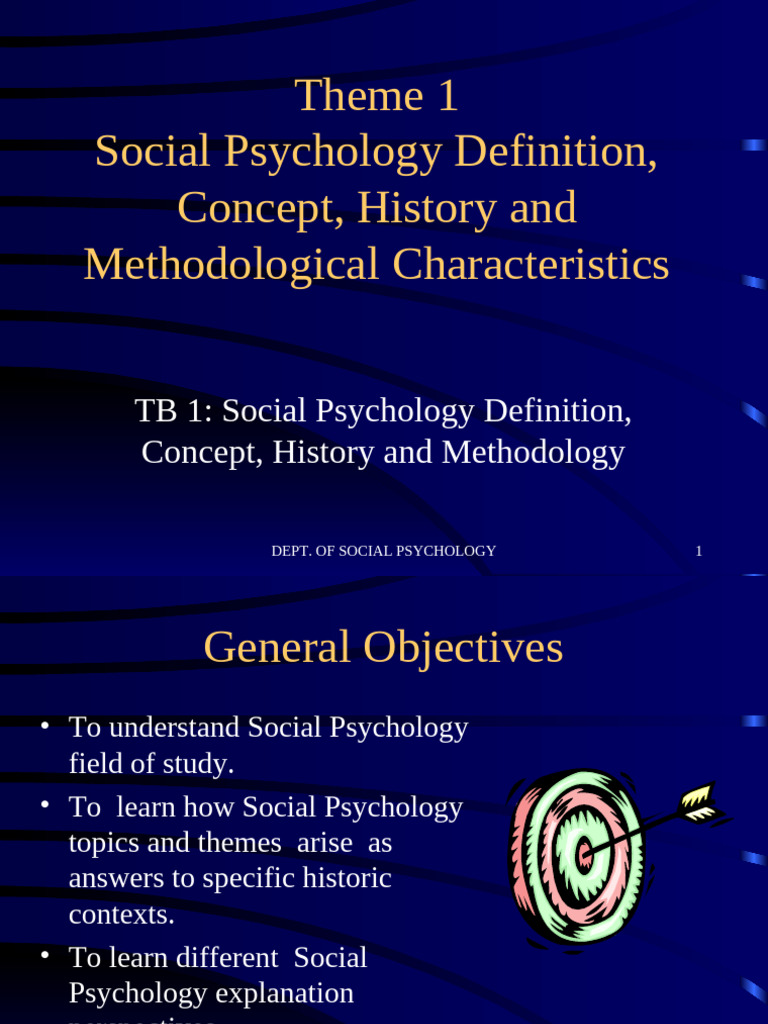 Social Psychology: Definition and History | PDF | Psychology | Social ...