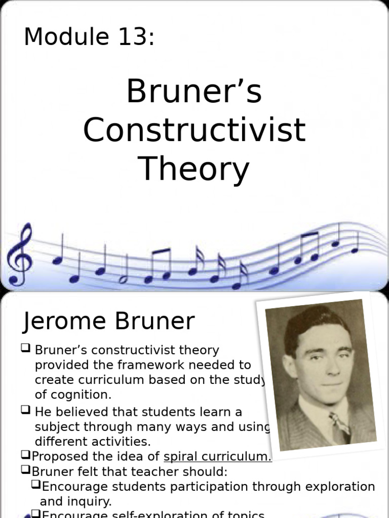 Bruners_Constructivist_Theory | PDF | Constructivism (Philosophy Of Education) | Learning
