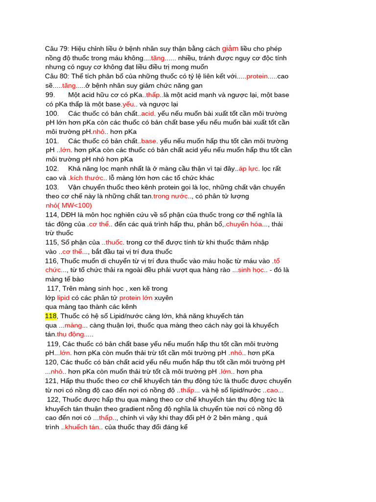 Điền từ DDH | PDF