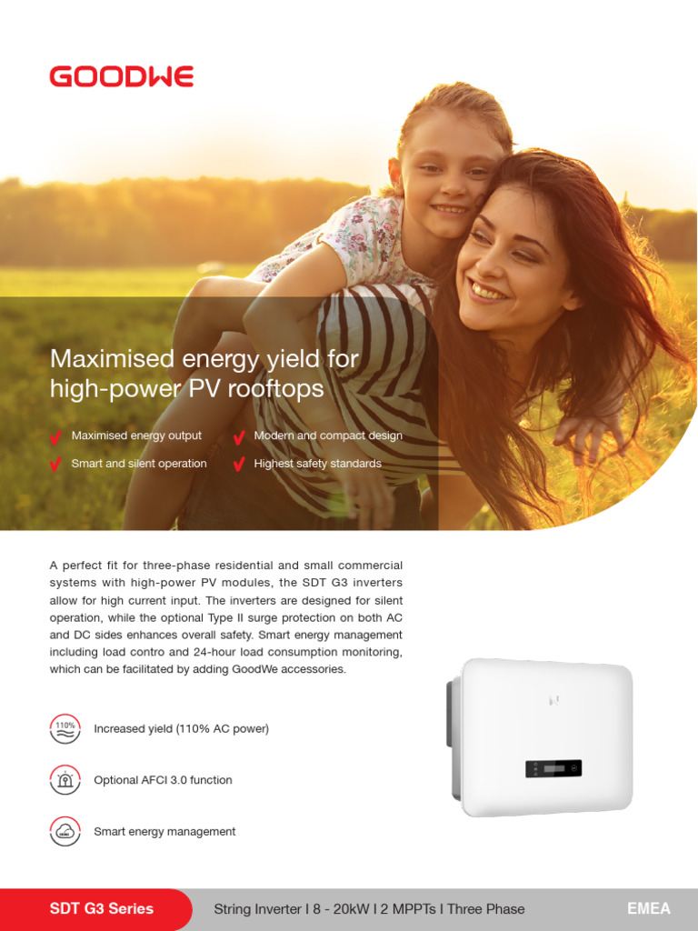 SDT G3 Series Inverters Overview | PDF | Power Inverter | Alternating ...