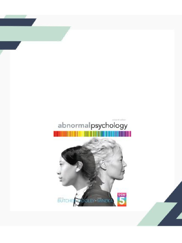 Access Abnormal Psychology Butcher 16th Edition Test Bank All Chapters ... Access Abnormal Psychology Butcher 16th Edition Test Bank All Chapters ...