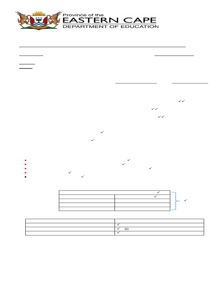 Grade 10 Practical TERM 1 2025 Memo | PDF | Catalase | Applied And ...