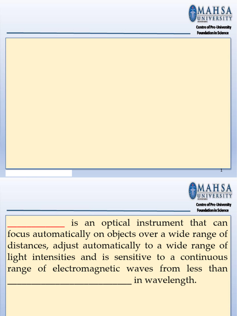 Eye Anatomy and Vision Defects | PDF | Eye | Myopia