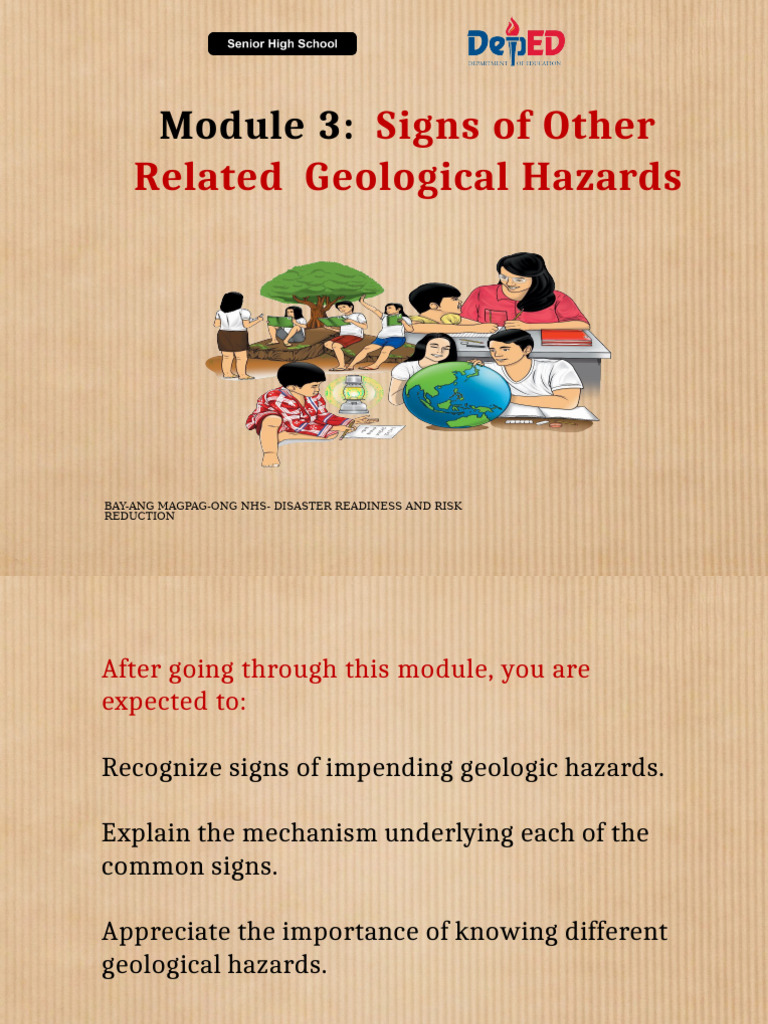 Geologic Hazard Warning Signs | PDF | Landslide | Hazards