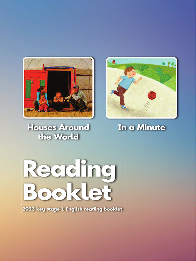 2023 Key Stage 1 English Reading Paper 2 Reading Booklet | PDF | Copyright