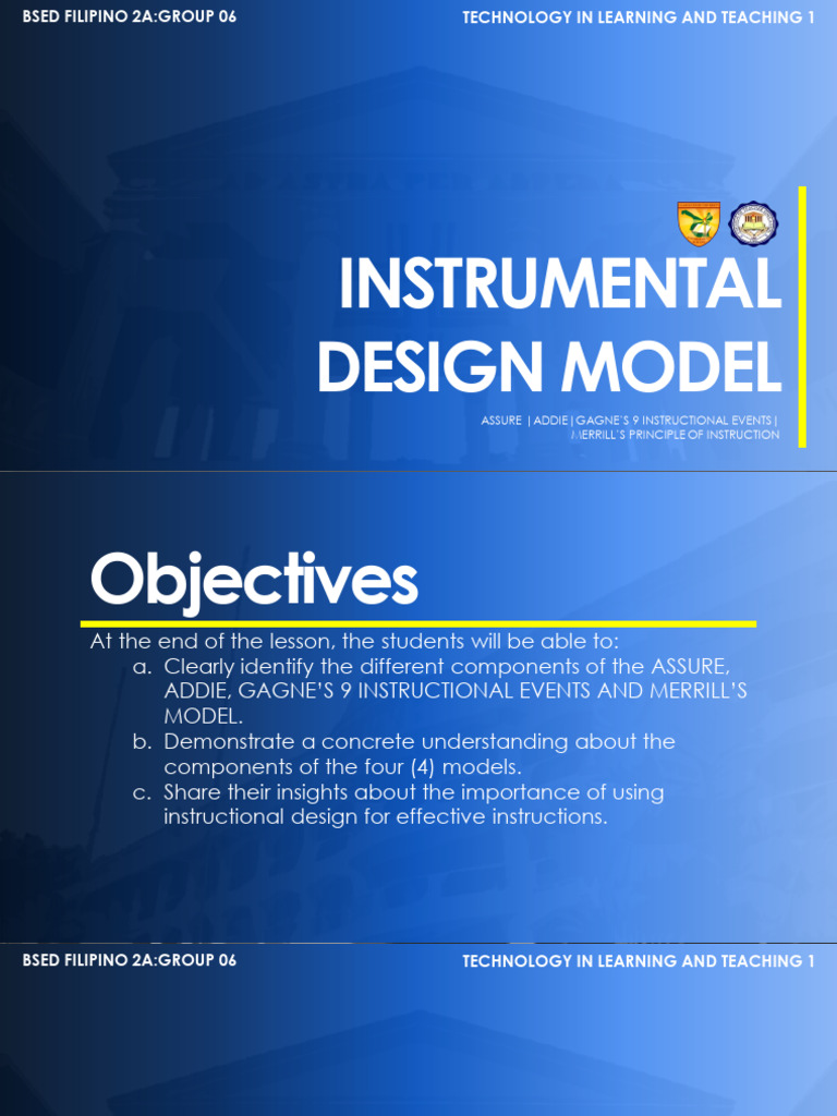 Instructional Design Model | PDF | Instructional Design | Learning