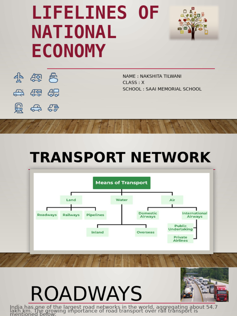 LIFELINES OF NATIONAL ECONOMY | PDF | Rail Transport | Road