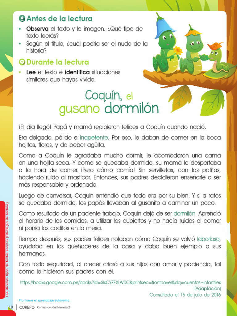 El Gusano Dormilón | PDF