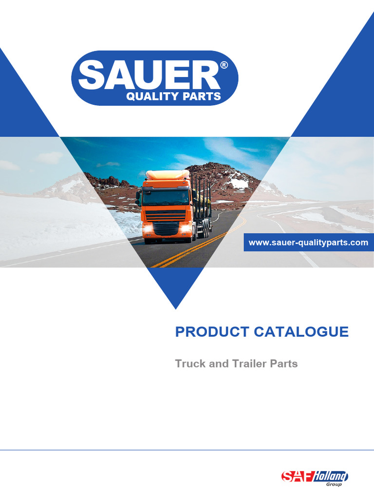SAUER® Truck Parts Catalogue 2024 | PDF | Brake | Motor Vehicle