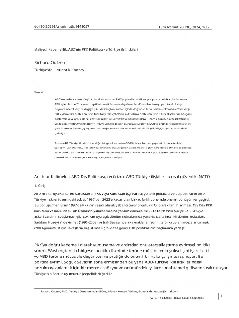 Outzen 2024 | PDF