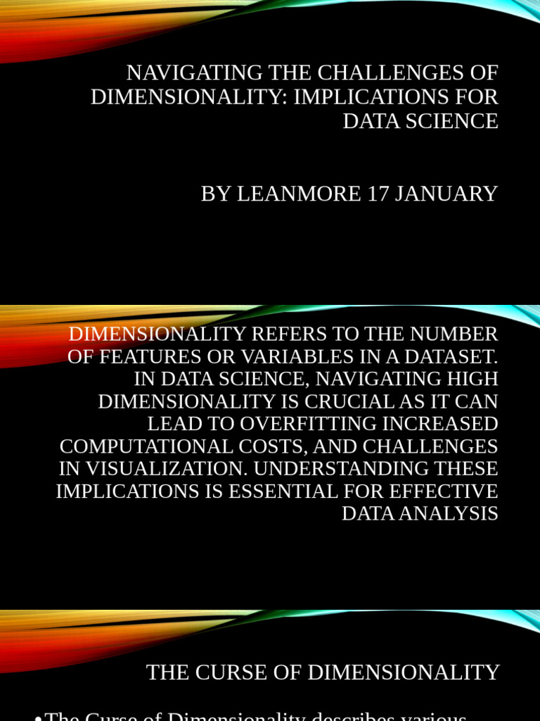 Curse of Dimensionality by Learnmore | PDF