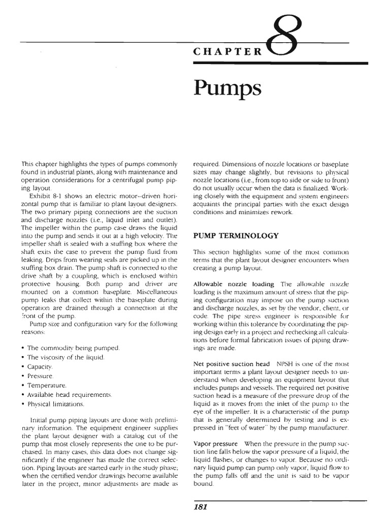 08_Pumps | PDF | Pump | Mechanical Engineering