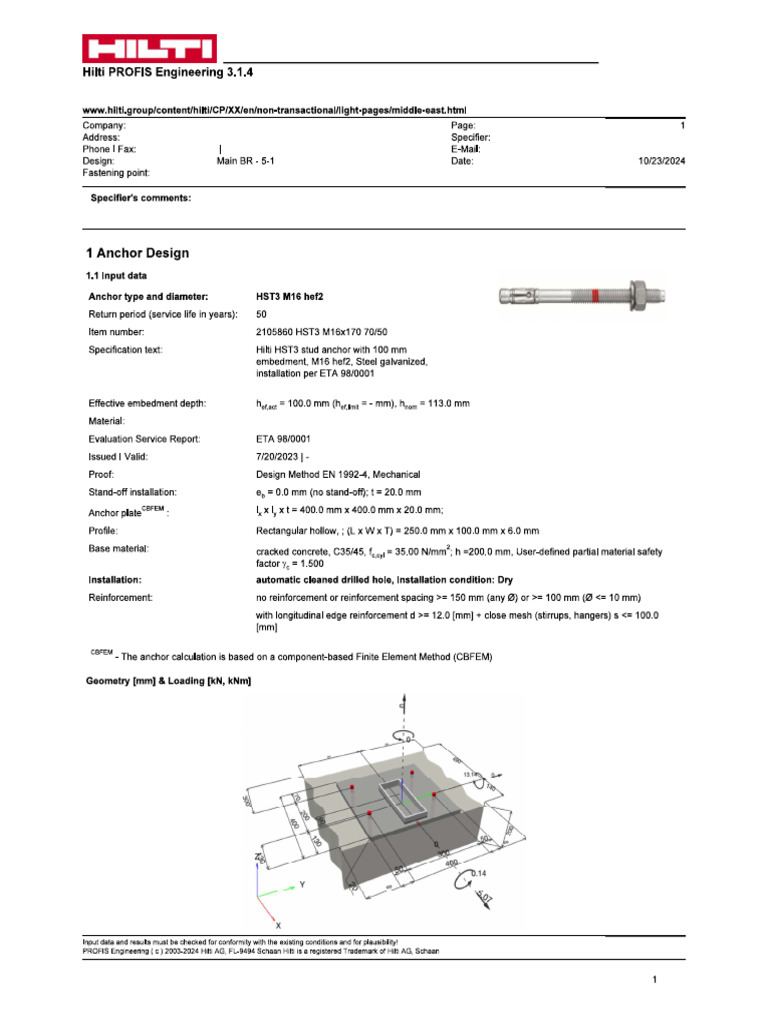 Roof Canopy-Connection Design | PDF