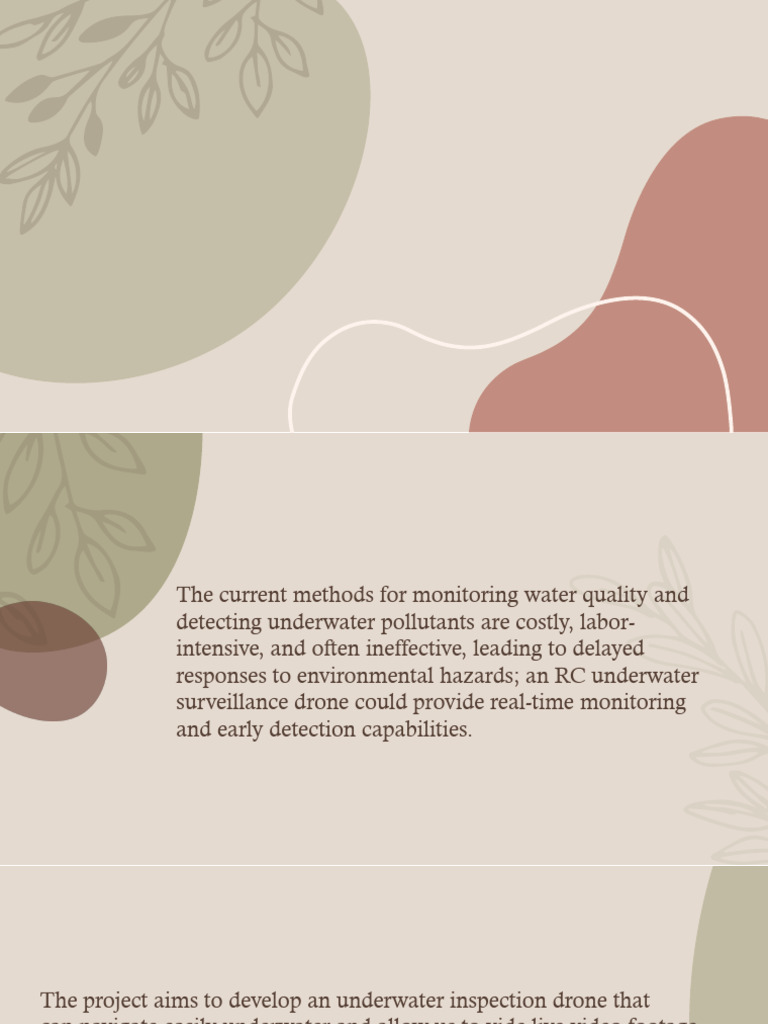 RC - Underwater - Surveillance - Drone PDF Msme | PDF | Unmanned Aerial ...