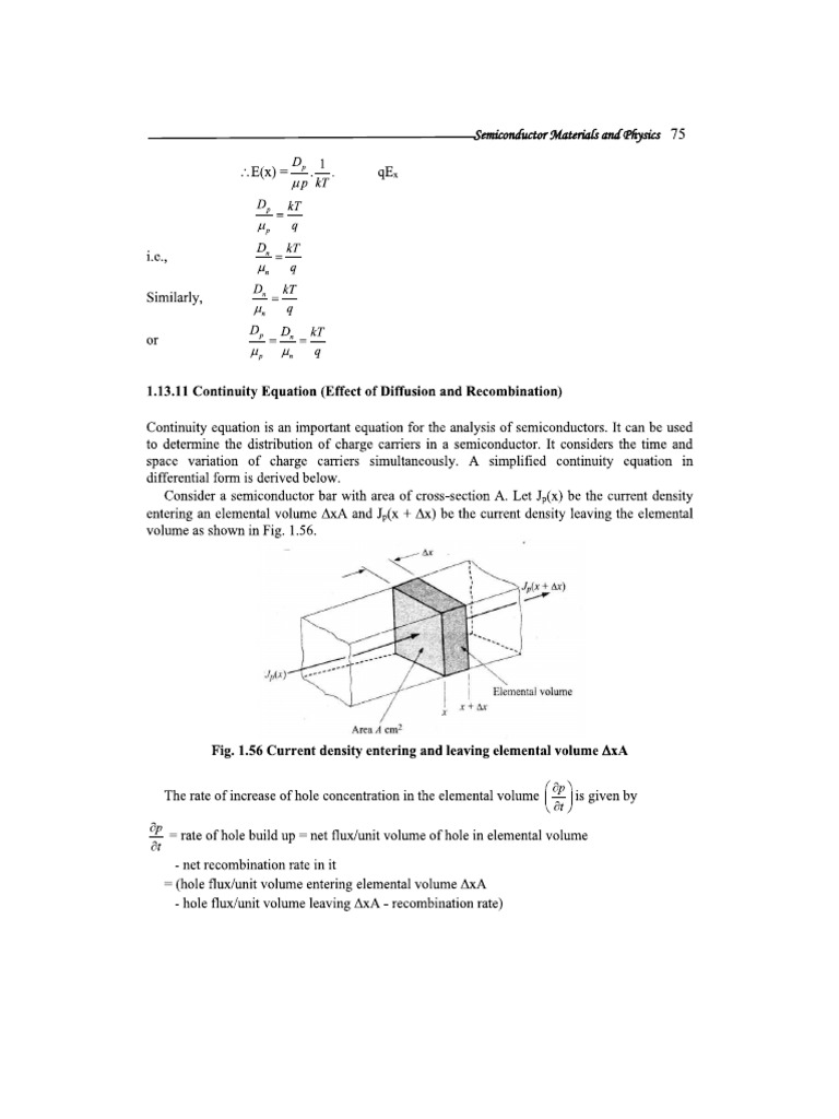 Continuity Equation Ch2 Pdf