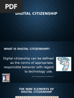Digital Citizenship Powerpoint | PDF | Citizenship | Digital Rights