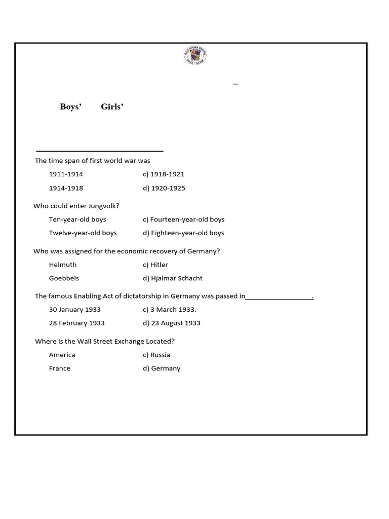 Eligibility for Jungvolk Membership | PDF | Adolf Hitler | Fascism