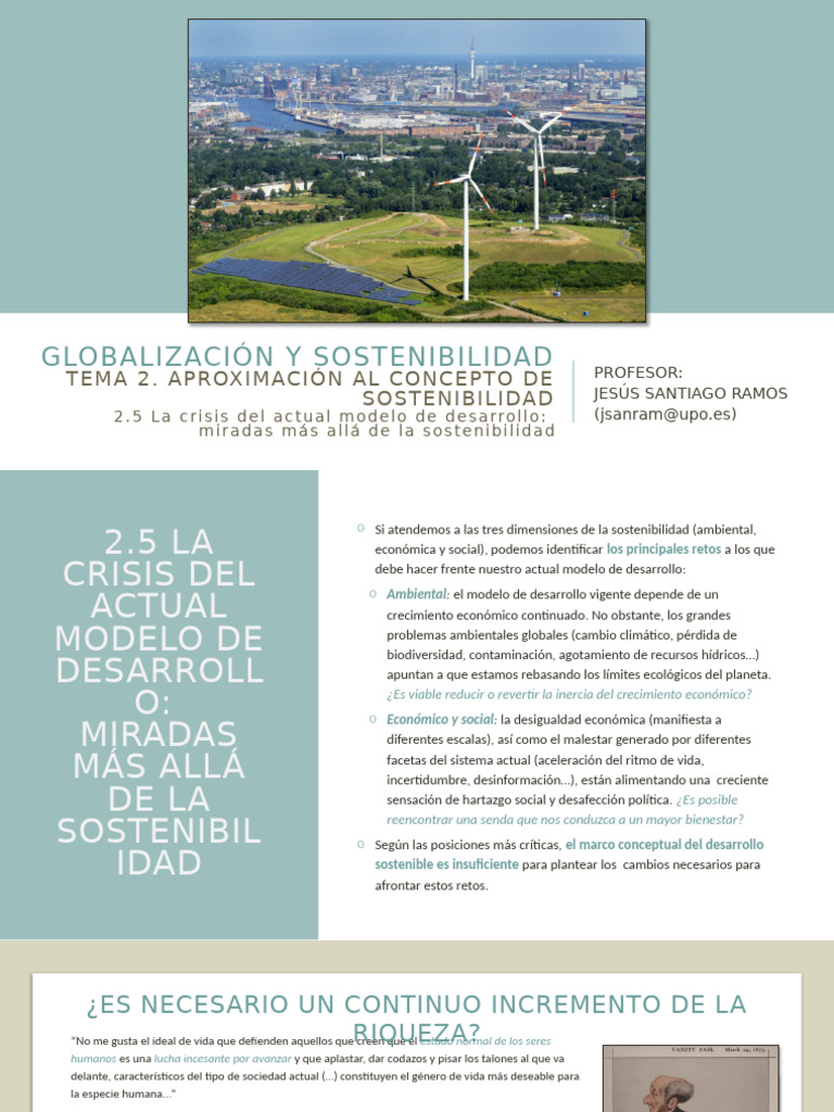 GyS TEMA 2.5 24-25 | PDF | Sustentabilidad | Capitalismo