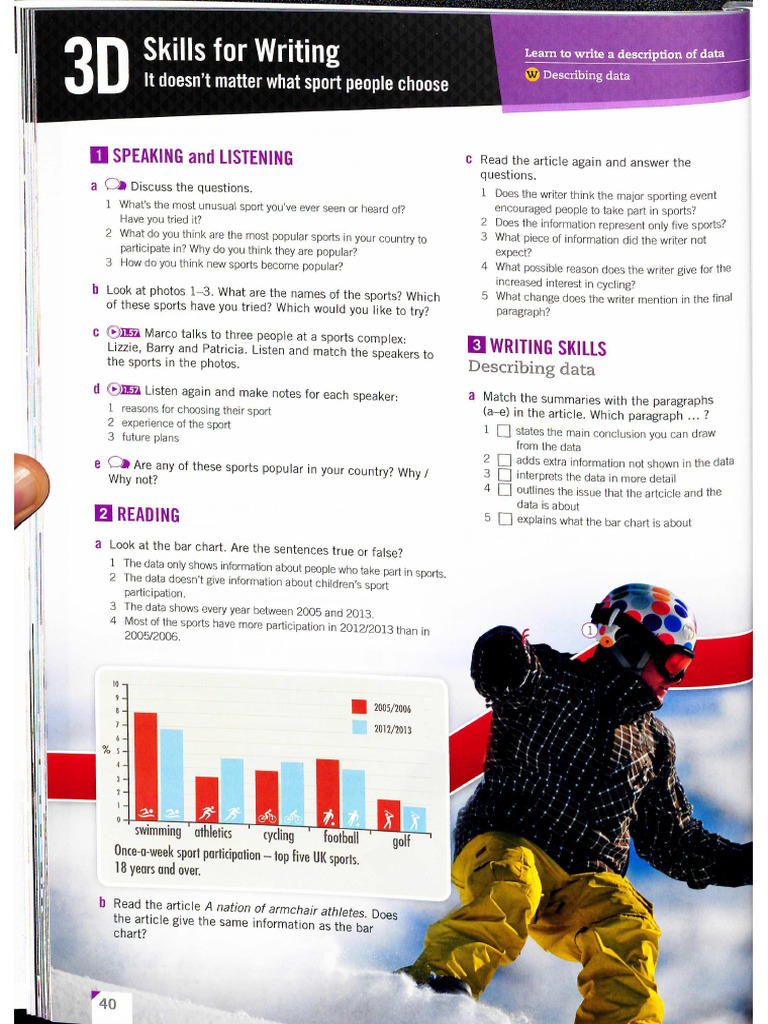 Describing Data Unit 3D Empower B2 SB | PDF