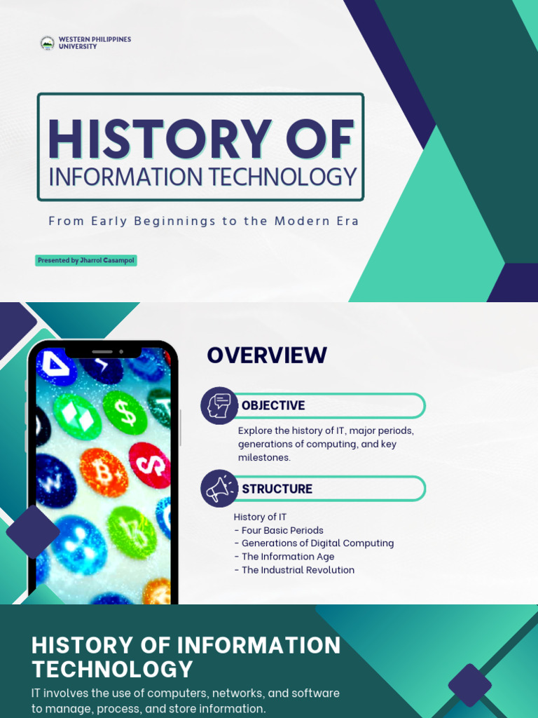 History of Information Technology | PDF | Computing | Office Equipment
