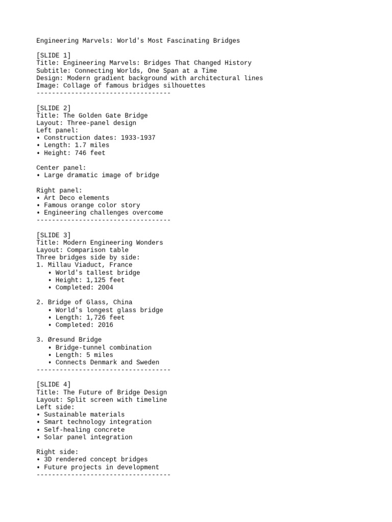 Engineering Marvels World's Most Fa | PDF