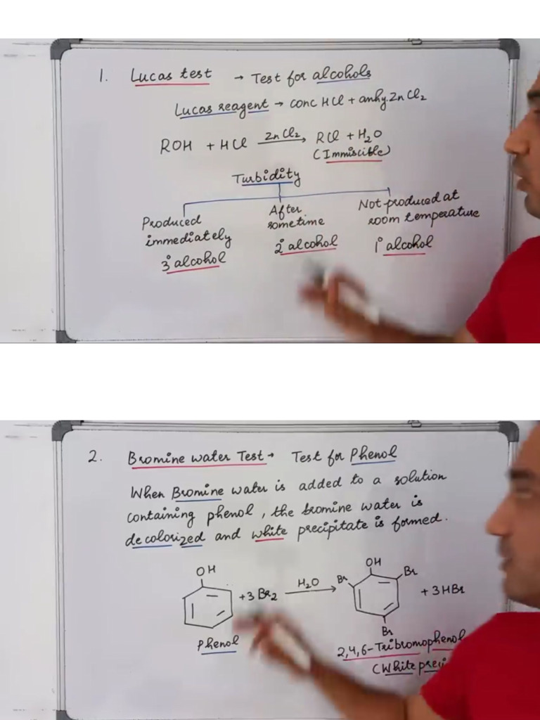 Test of Organic Chemistry Class 12 PDF | PDF
