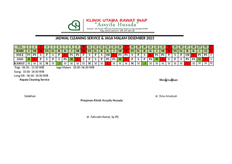Jadwal Oktober Cs Mas Sole | PDF