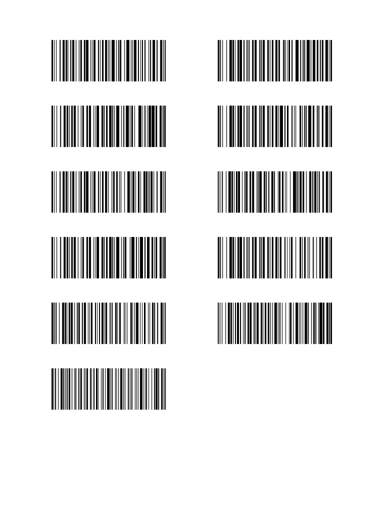 Barcodes Actions Manufacturing | PDF