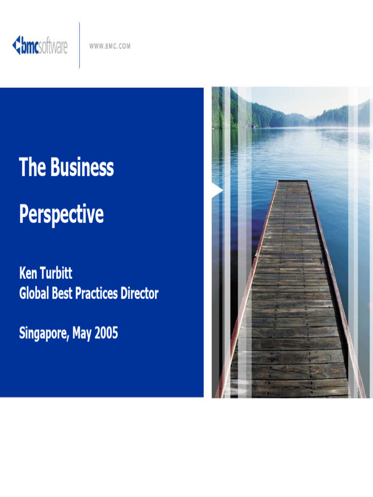Itil Business Perspective | PDF | Business | Economies
