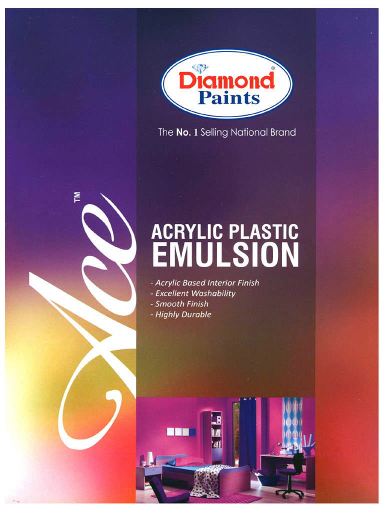 Ace Acrylic Plastic Emulsion Shade Card | PDF