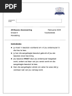 Die Opsomming - Wenke Afr | PDF