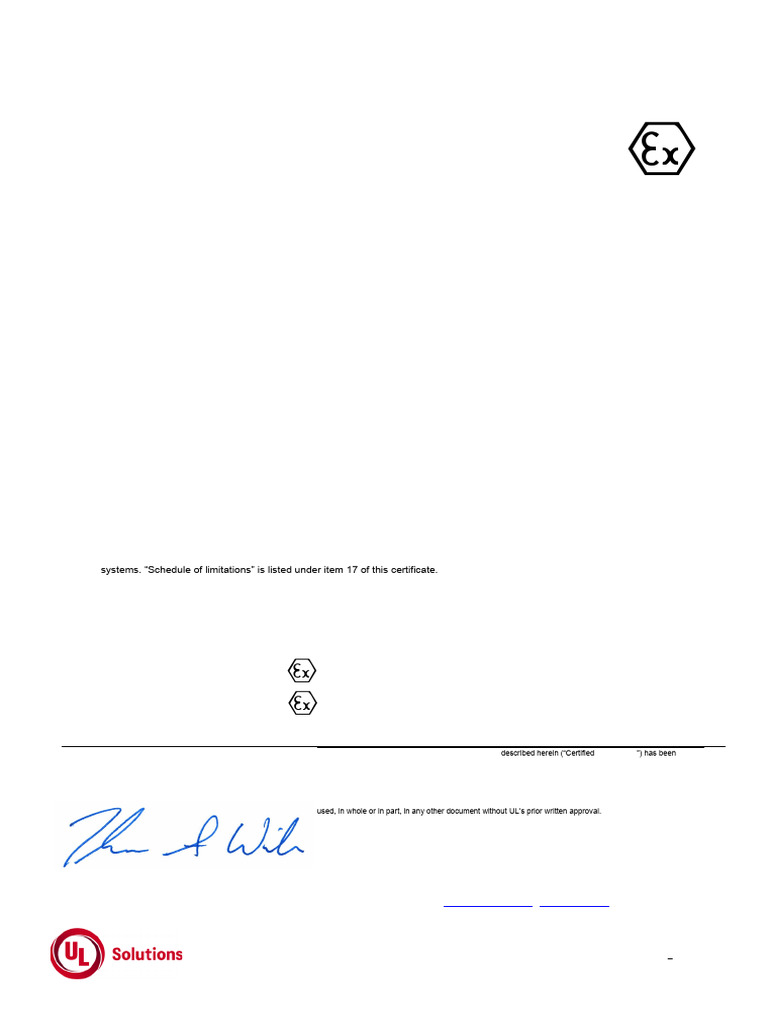DEMKO 01 ATEX 0129472U Rev 3 | PDF