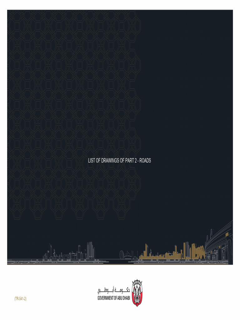 Standard Drawings PART 2 TR-541-2 | PDF | Sidewalk | Road