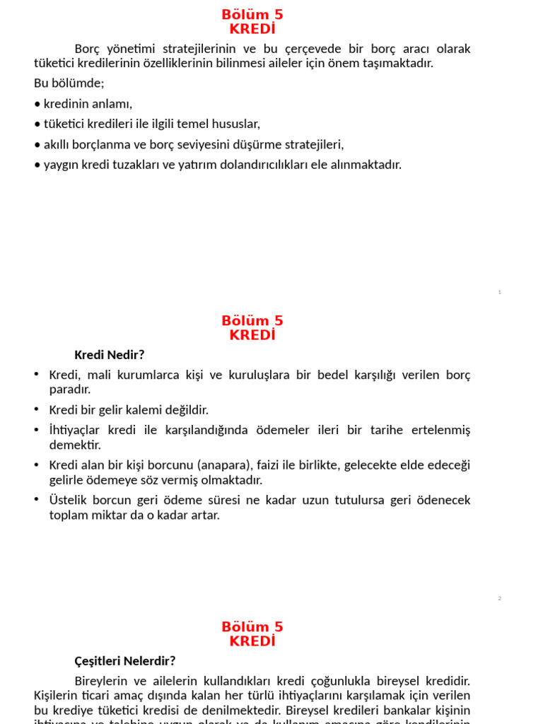 Foy 6. Hafta Slayt | PDF