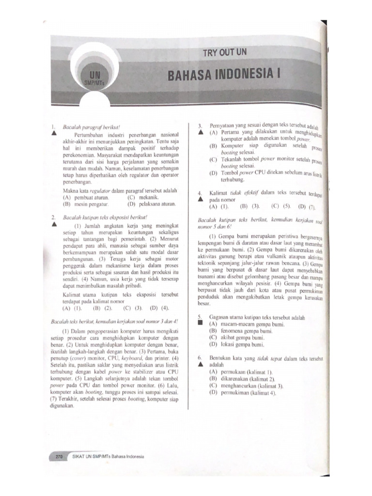 Bahasa Indonesia | PDF
