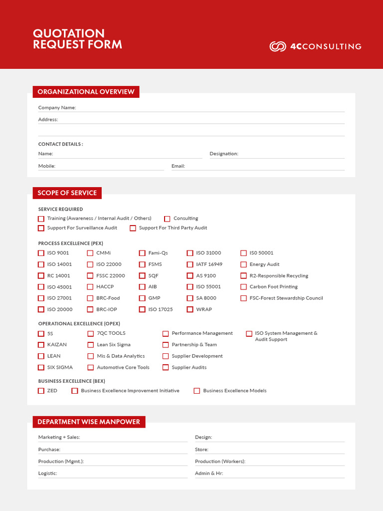 quotation form | PDF