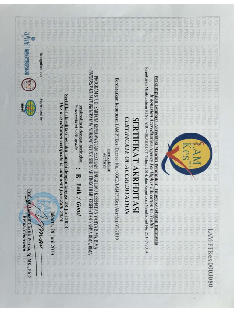 Akreditasi Perawat 2019 | PDF