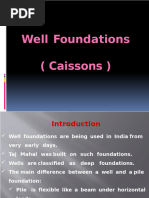 Well Foundation Design and Components | PDF | Bending | Friction