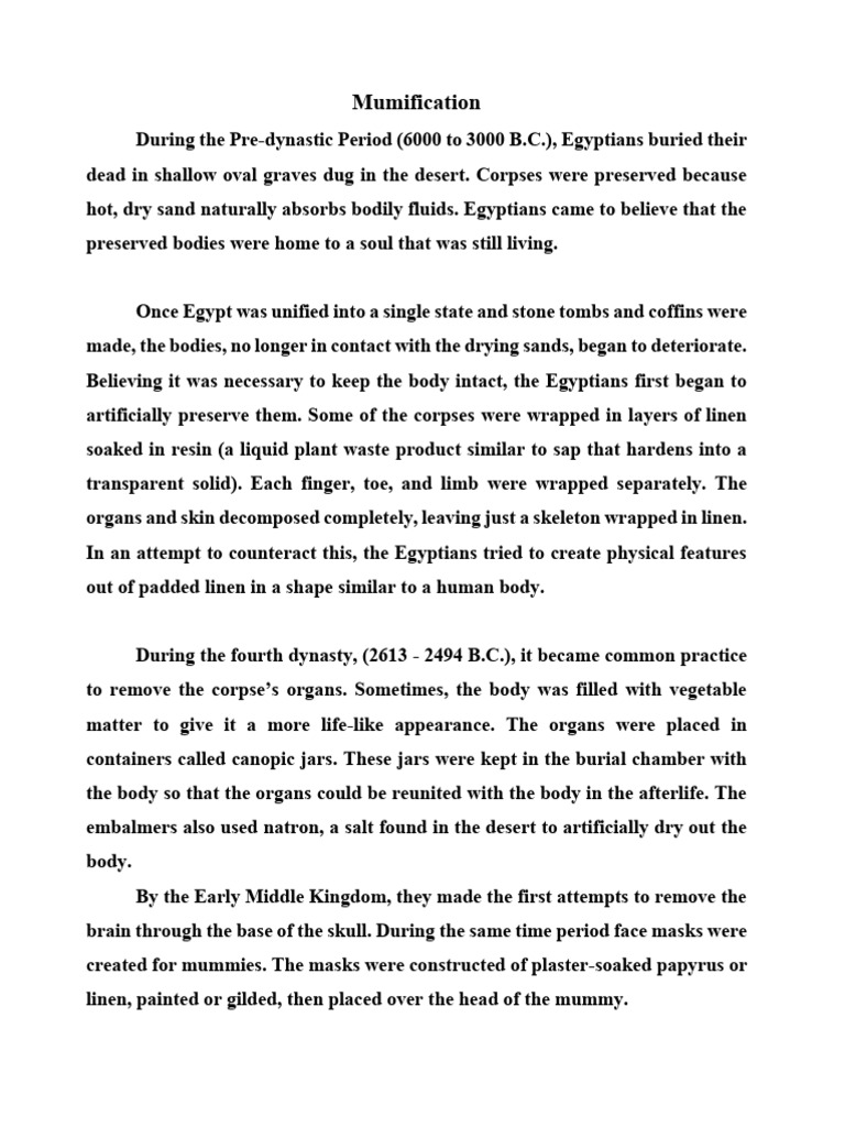 Mum If Ication | PDF