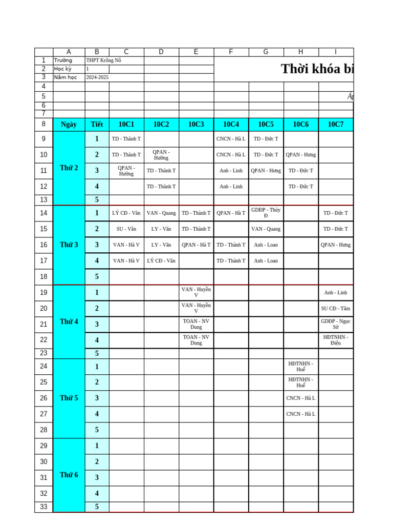 TKB 24-25 - tuan 7 (1) | PDF