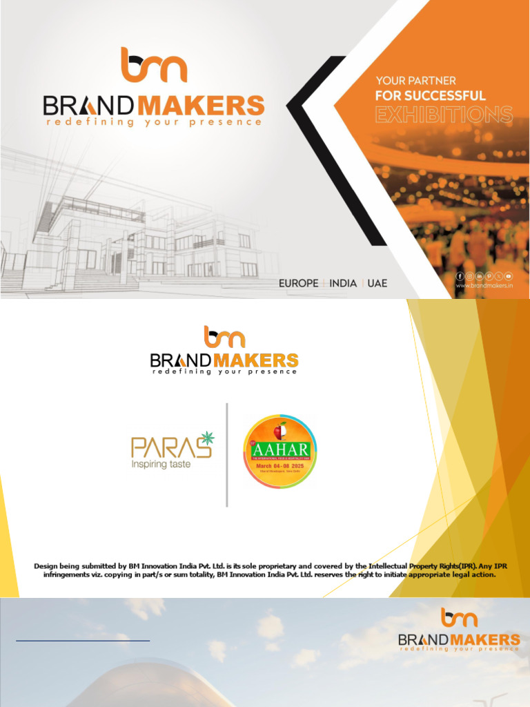 Aahar Food Expo 2025 Stand Design | PDF